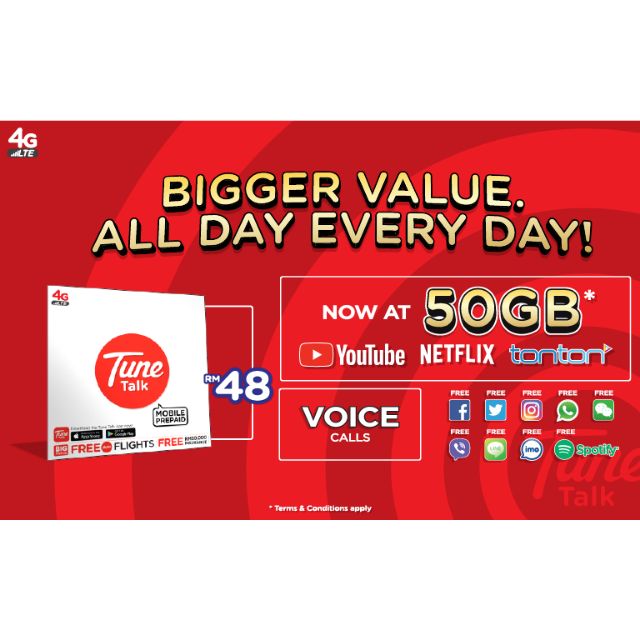 Tune Talk Halo SIM CARD NEW | Shopee Malaysia