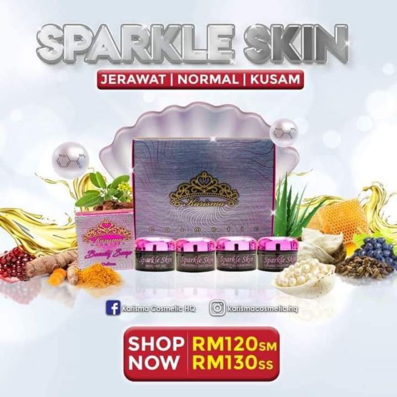 sparkles full set 5in1 | Shopee Malaysia