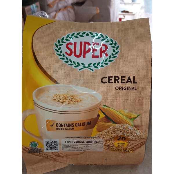 Super instant cereal 3 in 1/real Ready To Serve malaysia/20 sacet ...