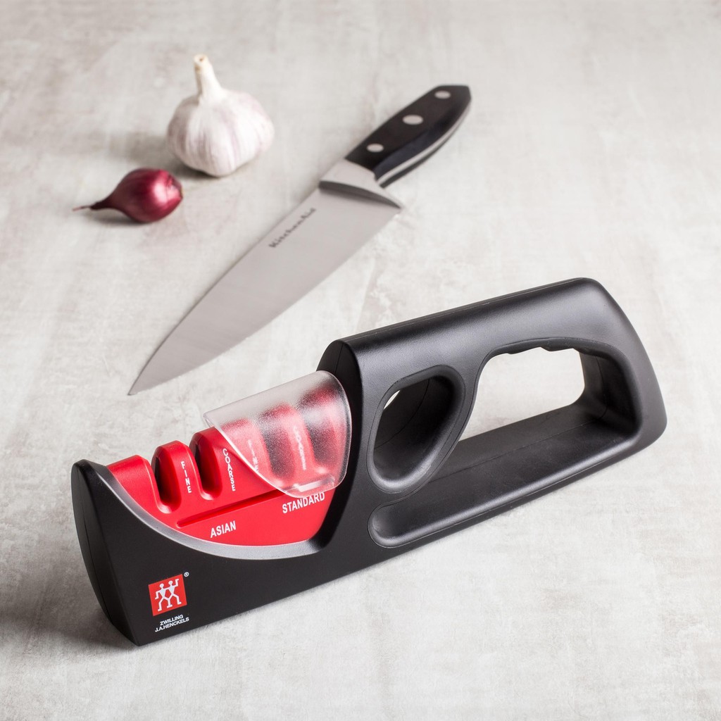 ZWILLING 4-Stage Pull Through Knife Sharpener | Shopee Malaysia
