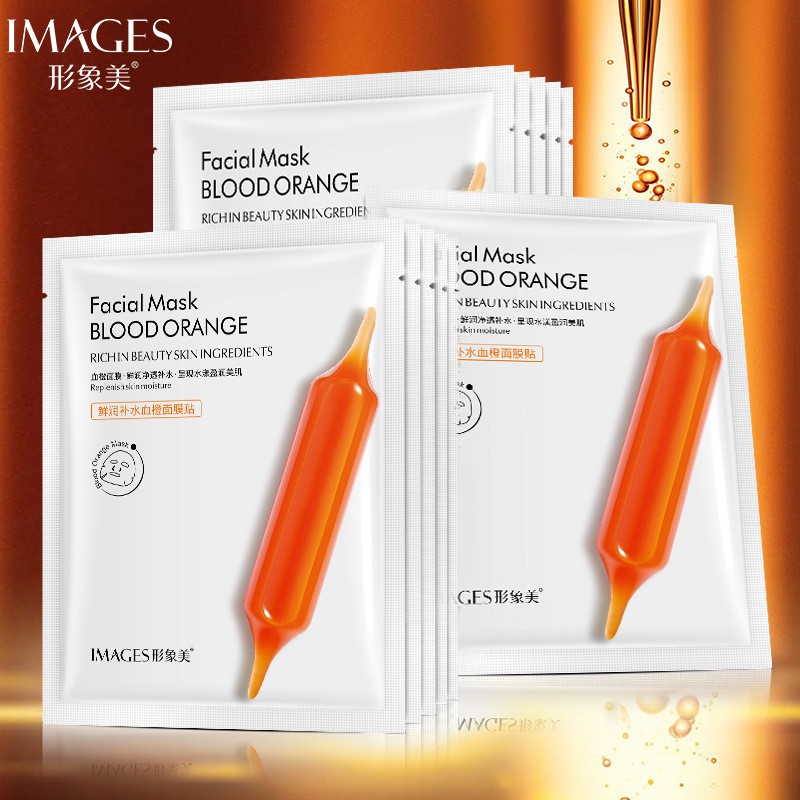ProCare IMAGES BLOOD ORANGE Moisturizing Hydrating Facial Mask ...