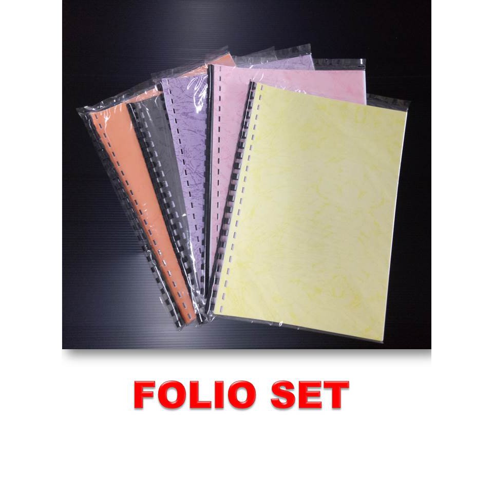 (ESA)A4 BINDING SET (FOLIO SET)WHITE PAPER | Shopee Malaysia