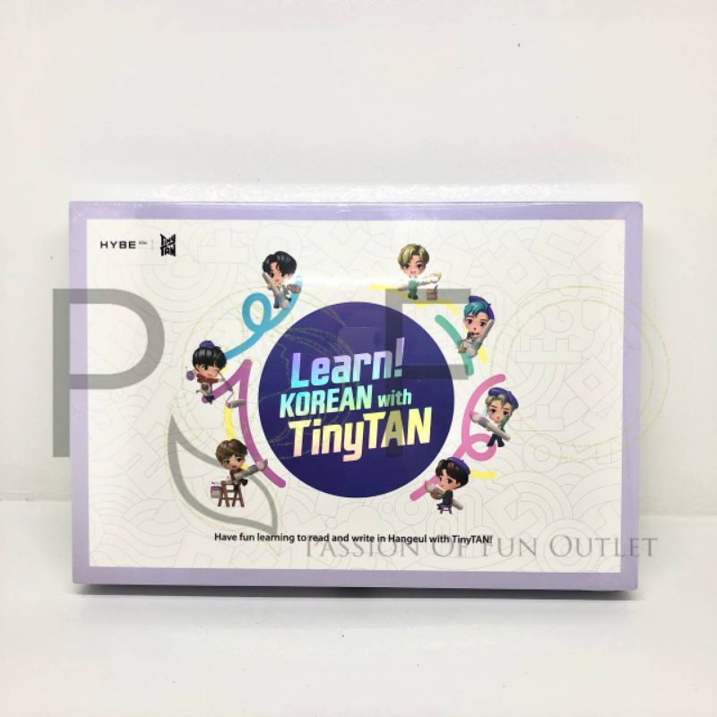 [READYSTOCK] Official BTS Learn! Korean with TinyTan | Shopee Malaysia