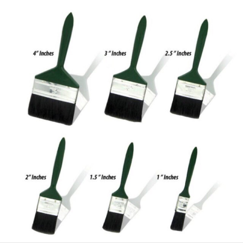 Paint Brush / Berus Cat 680 Nylon 1”,1-1/2”,2”,2-1/2”,3”&4” | Shopee ...