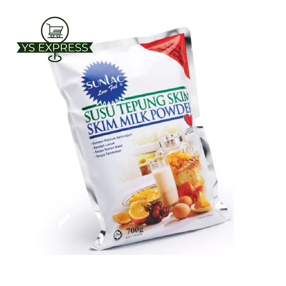 SUNLAC Low Fat Skim Milk Powder 700g - Susu Tepung Skim | Shopee Malaysia