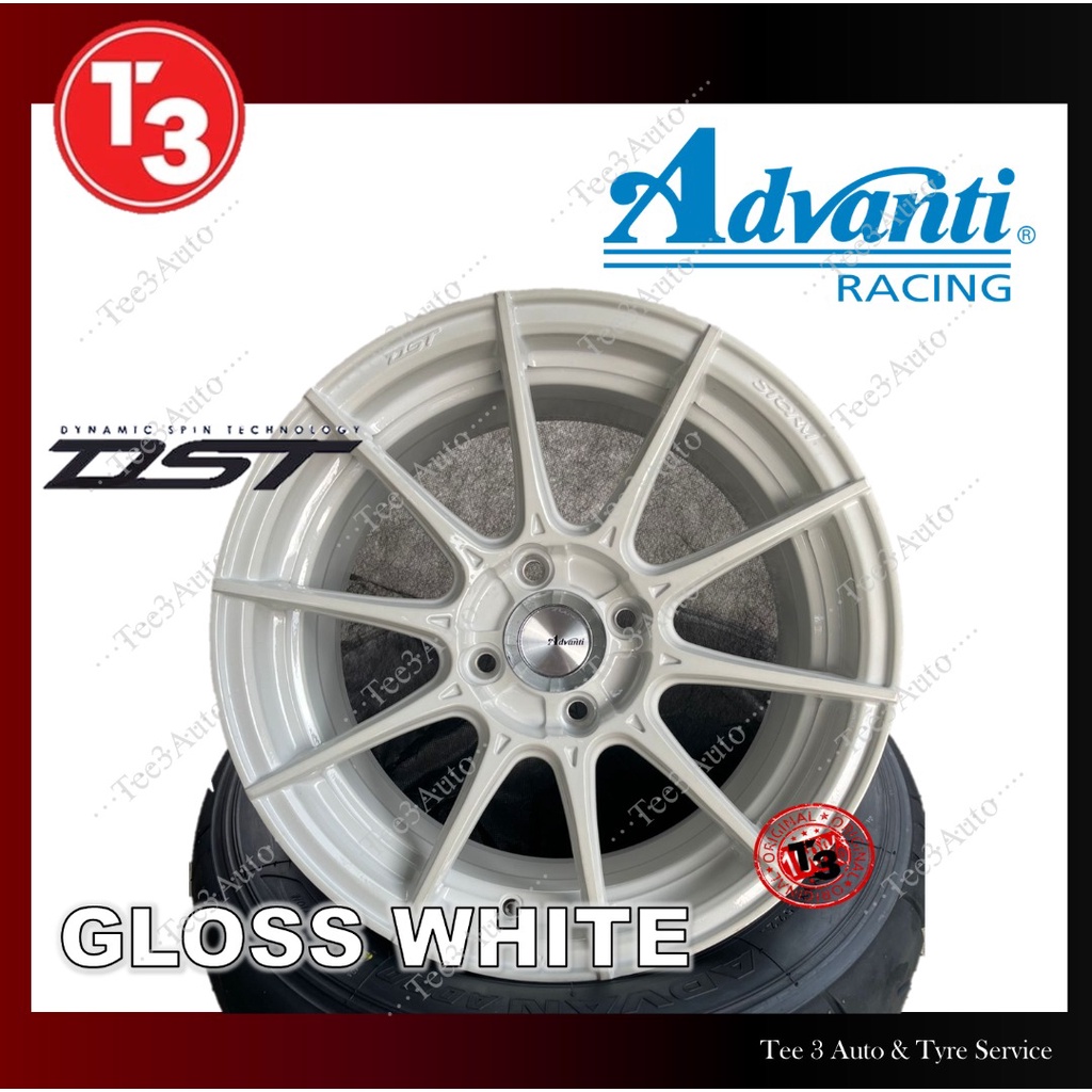 15" Advanti Storm S1 N719 DST Sport Rim Car Wheel | Shopee Malaysia
