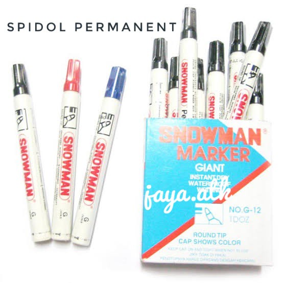PERMANENT SNOWMAN MARKERS PERMANENT SNOWMAN MARKER MARKERS PERMANENT ...