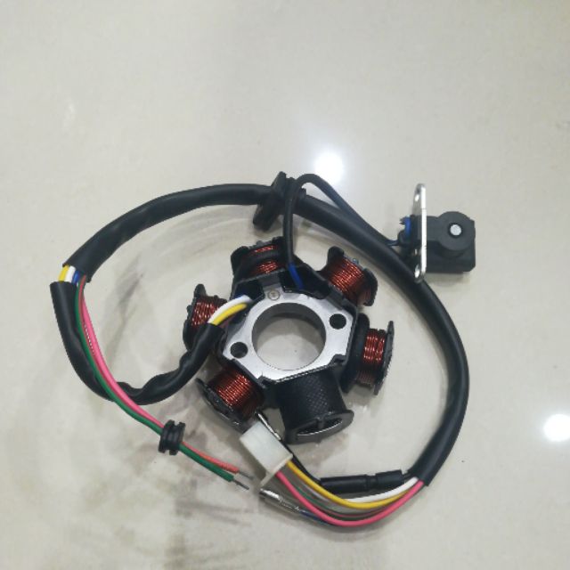 HONDA EX5 (Electric Starter) FUEL COIL / STATOR COMP / MAGNET COIL 100 ...