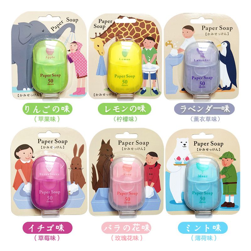 Japan Paper Soap Easy use bubble | Shopee Malaysia