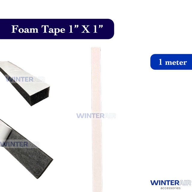 Air Cond Foam Tape 1” x 1” (Sponge) • For Condenser and Cooling Coil ...