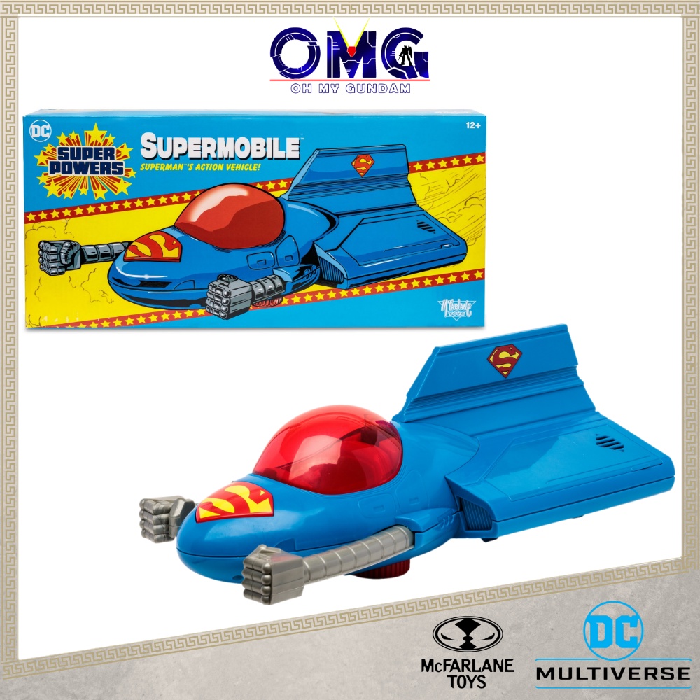 Mcfarlane Toys DC Direct Super Powers Supermobile 15760 Mc Farlane ...