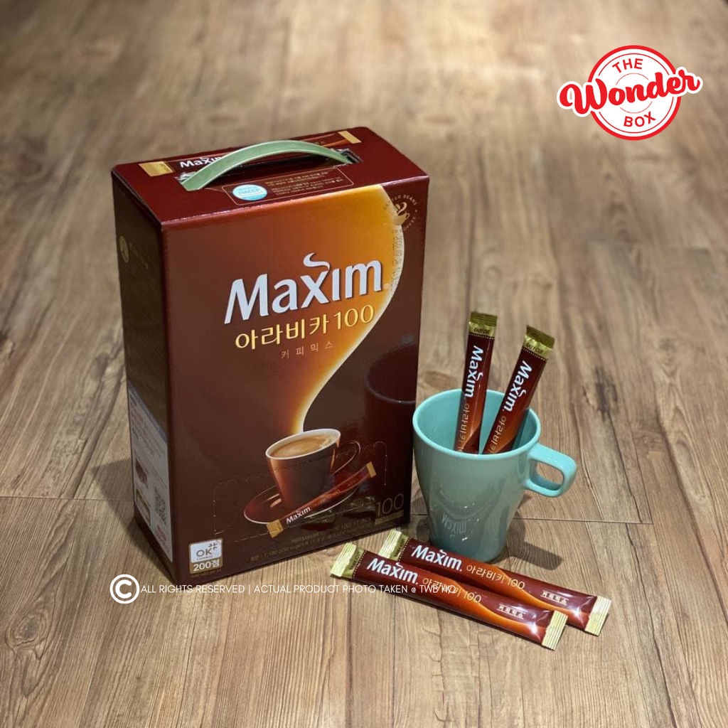 Maxim Coffee Mix Mocha Gold Simple Latte, White Gold, Original, Arabica ...