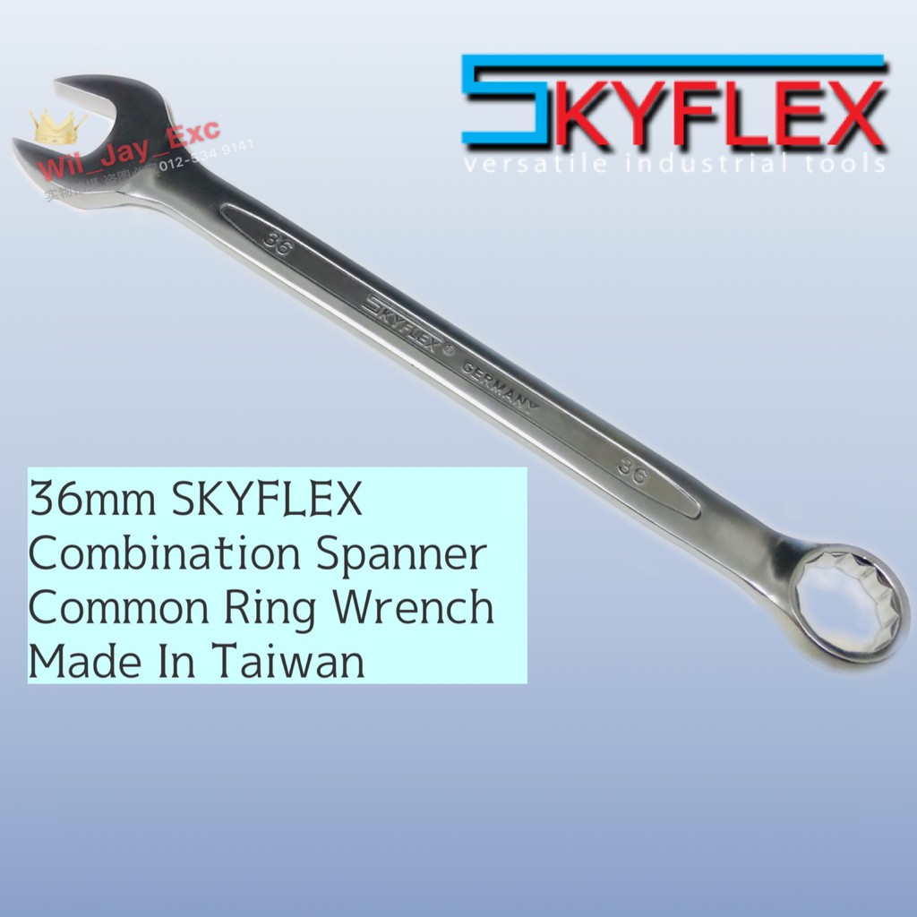 SKYFLEX SCS 32mm, 36mm, 38mm ,41mm COMBINATION SPANNER COMMON RING ...