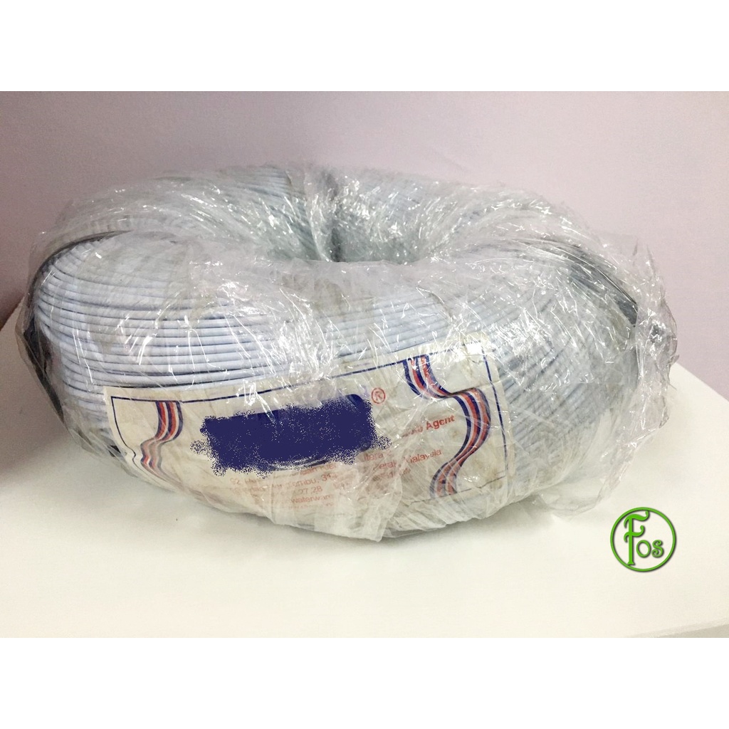 Micro Tube ID 1mm x OD3.2mm pipe double layer white and black S93. Tiub ...