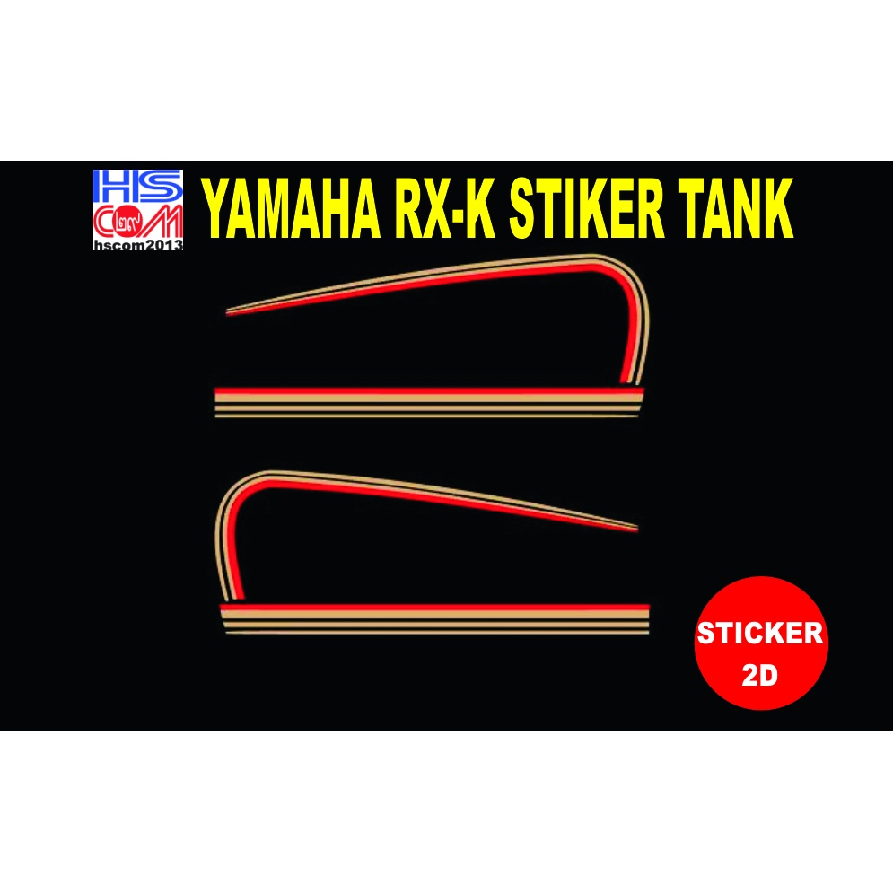 20230702-1203 Body Sticker / Stripe / STICKER 2D YAMAHA RX-K STIKER ...