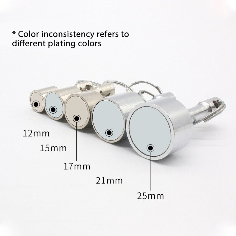 Silver Color Super Strong Metal Magnet Check Car Keys Keychain Split ...