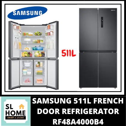 {KL & Klang Valley Area Only}SAMSUNG RF48A4000B4 511L FRENCH DOOR ...