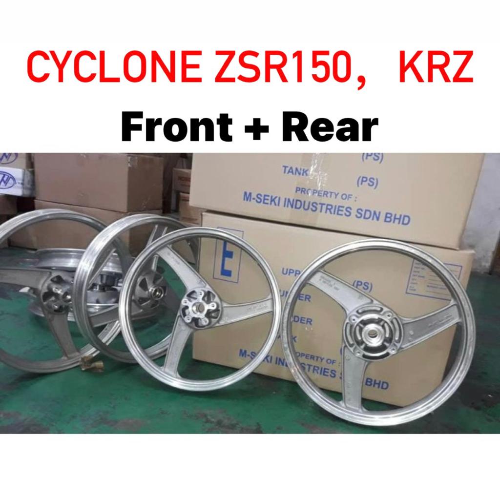 KAWASAKI KRZ SPORT RIM (OE) ORIGINAL //SAMA CYCLONE ZSR150 ZSR SPORT ...