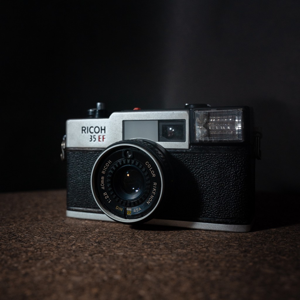 Ricoh 35 - Ef Rangefinder Silver Like New!! Analog Film Camera | Shopee ...