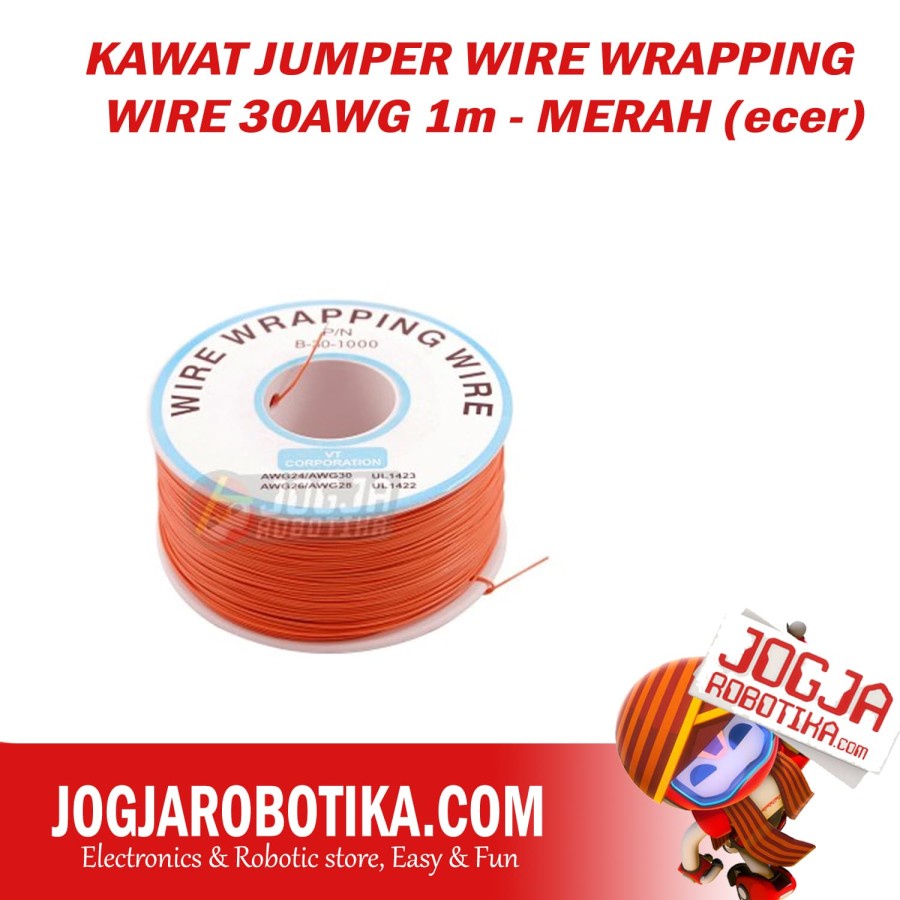 Jumper Wire Wrapping Wire PCB Cable Breadboard 30AWG 1 Meter Retail ...