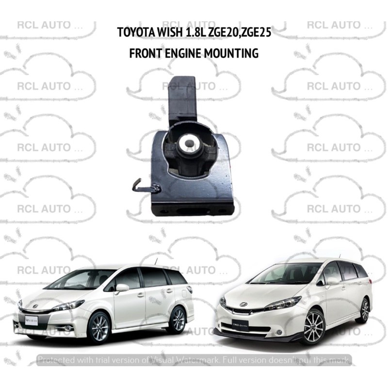 TOYOTA WISH 1.8 ZGE20,ZGE25 2009-2016 ENGINE MOUNTING FRONT | Shopee ...
