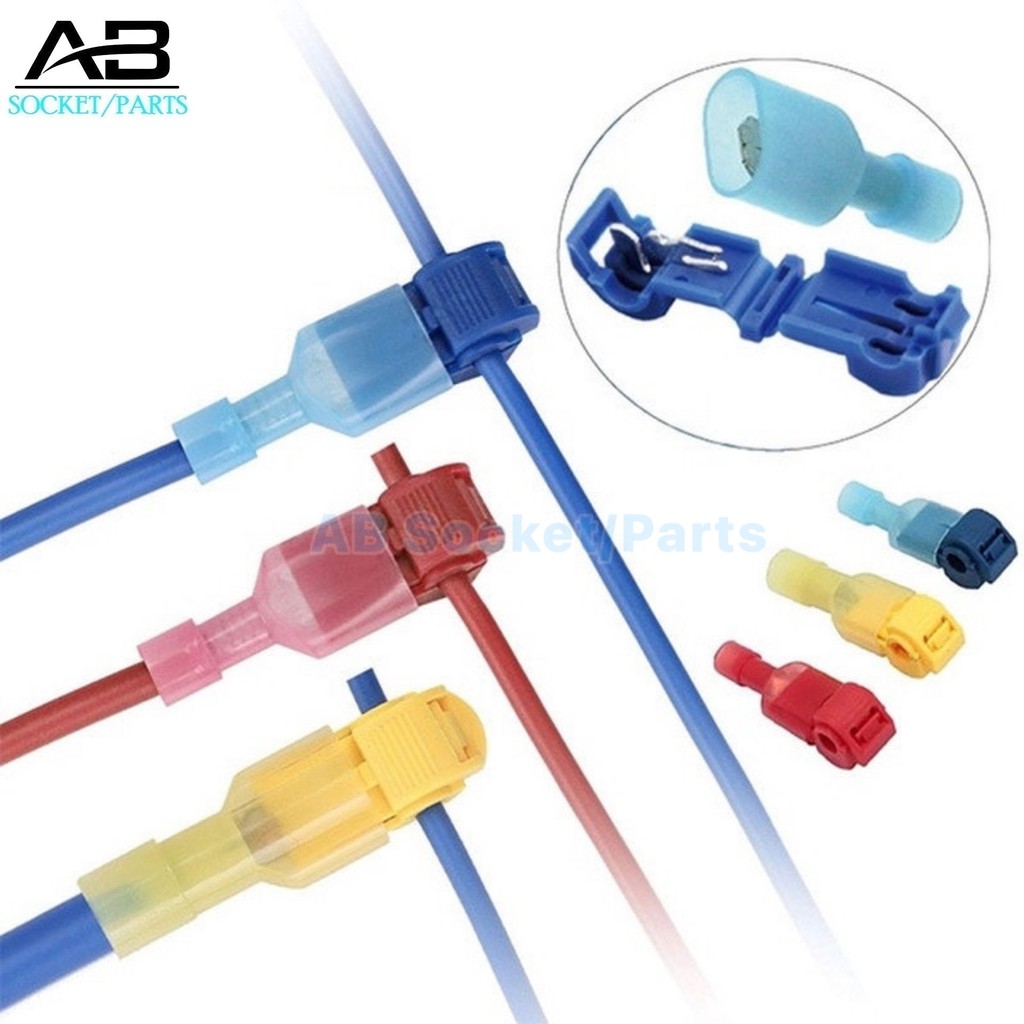 Scotch Lock Quick Splice Electrical Wire Connector T Tap Terminal Clip ...