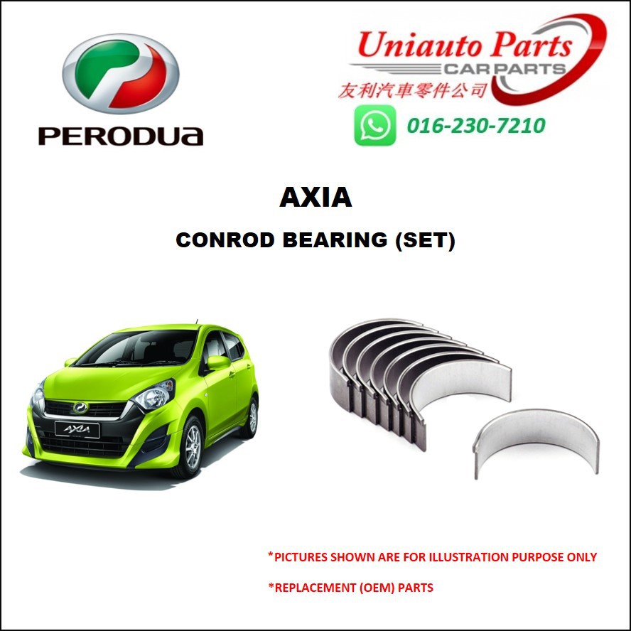 PERODUA AXIA CONROD BEARING (SET) | Shopee Malaysia