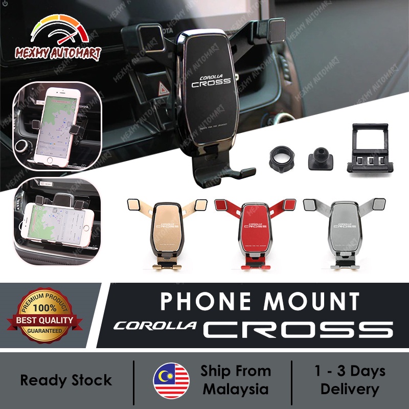 Toyota Corolla Cross Car Phone Holder 2022 2023 Accessories Airvent ...