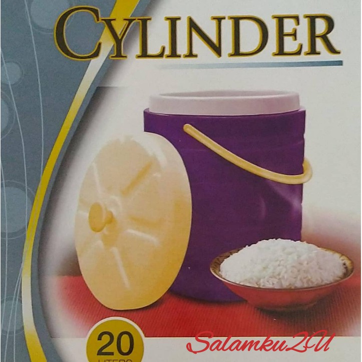 CYLINDER HOT & COLD INSULATED COOLER / ICE STORAGE BOX (RANDOM COLOUR ...