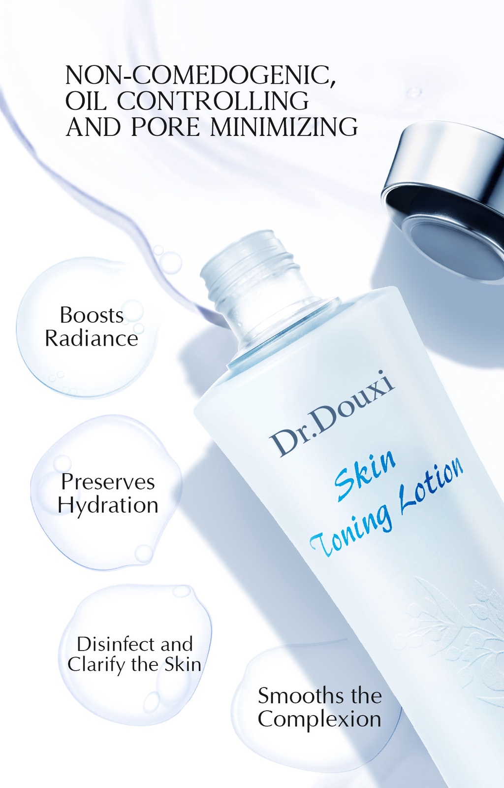 Dr.Douxi Hydrating Toner Skin Toning Lotion Face Toner Facial Toner Skincare (255ml) | Shopee ...