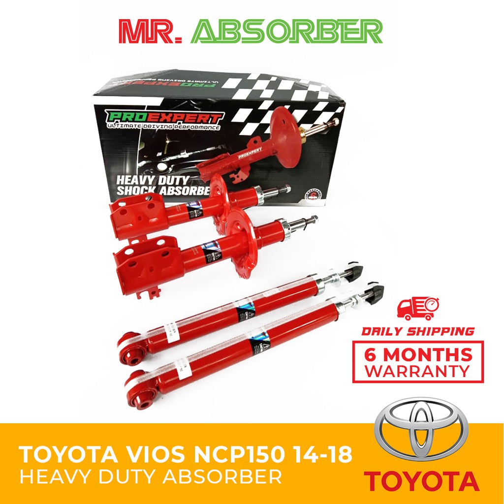 TOYOTA VIOS 14 - 18 NCP150 ABSORBER HEAVY DUTY PROEXPERT | Shopee Malaysia