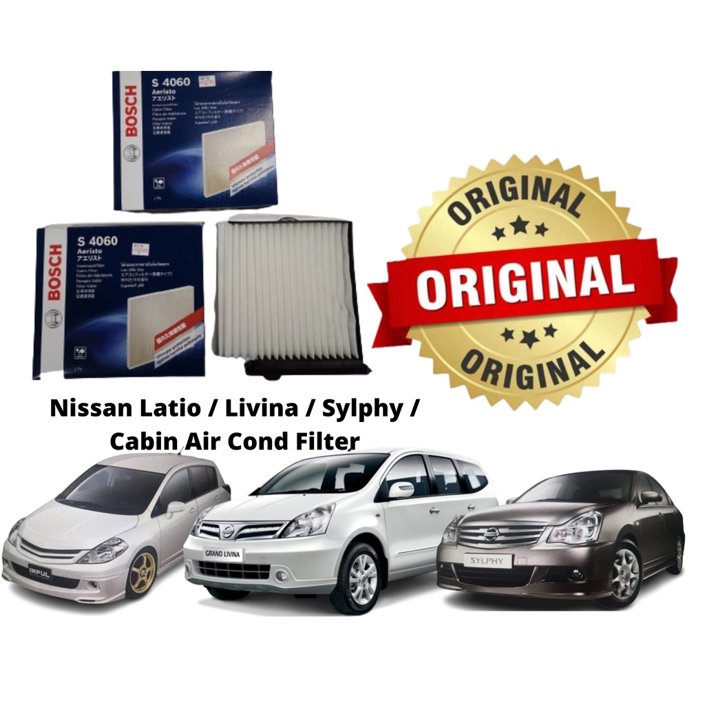 Nissan Grand Livina / Latio / Sylphy 2.0 /Car Cabin Carbon Air Filter ...