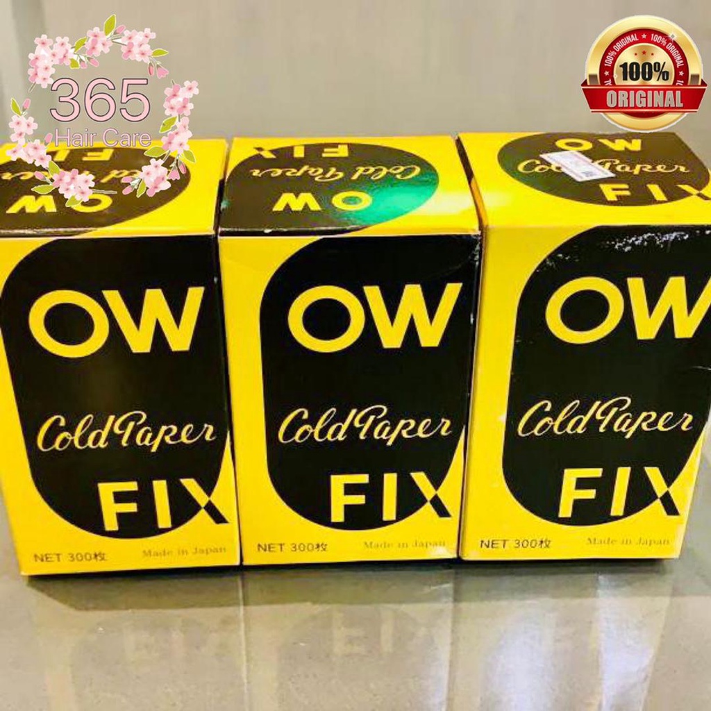 OW Cold Wave Paper Perm Paper OW Cold Paper Fix Perming Paper Cold Wave ...