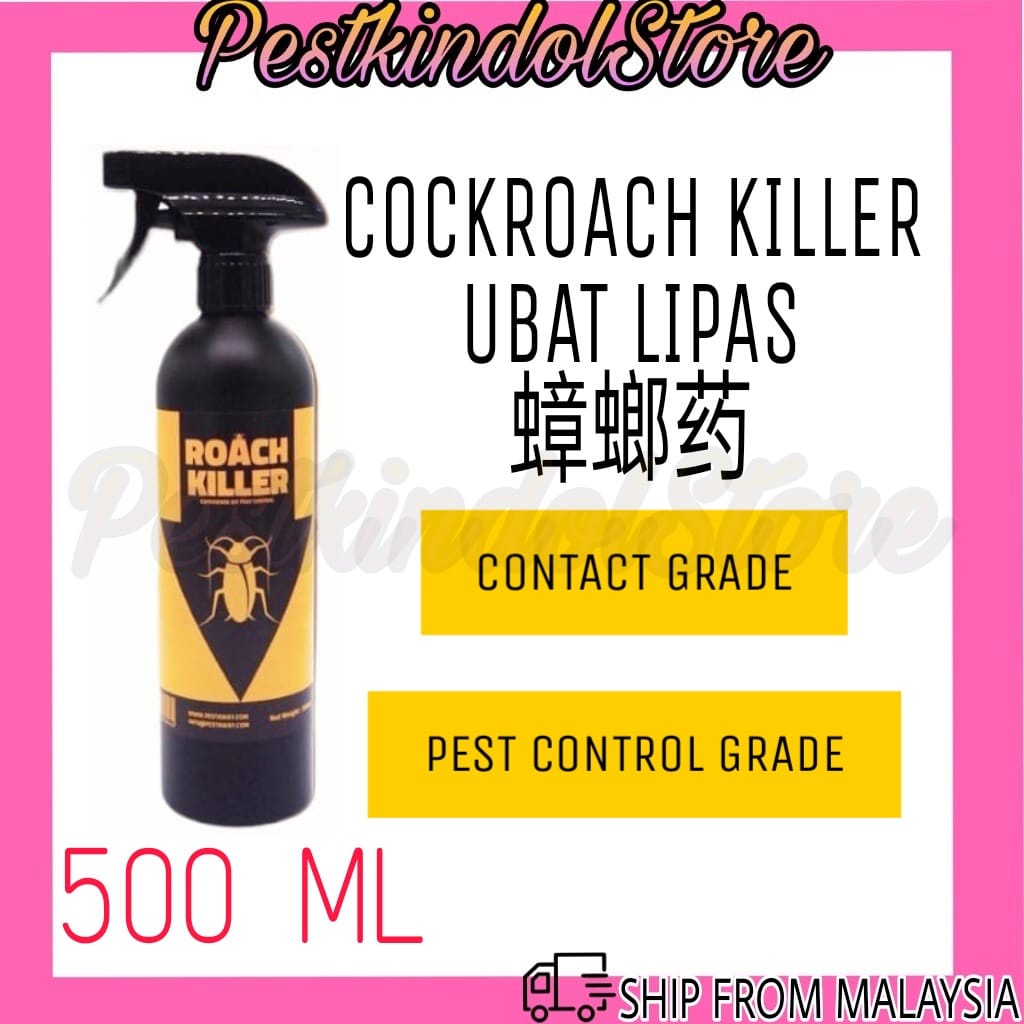 Cockroach Killer Spray / Ubat Lipas / Spray Lipas 蟑螂药 500 ML | Shopee ...