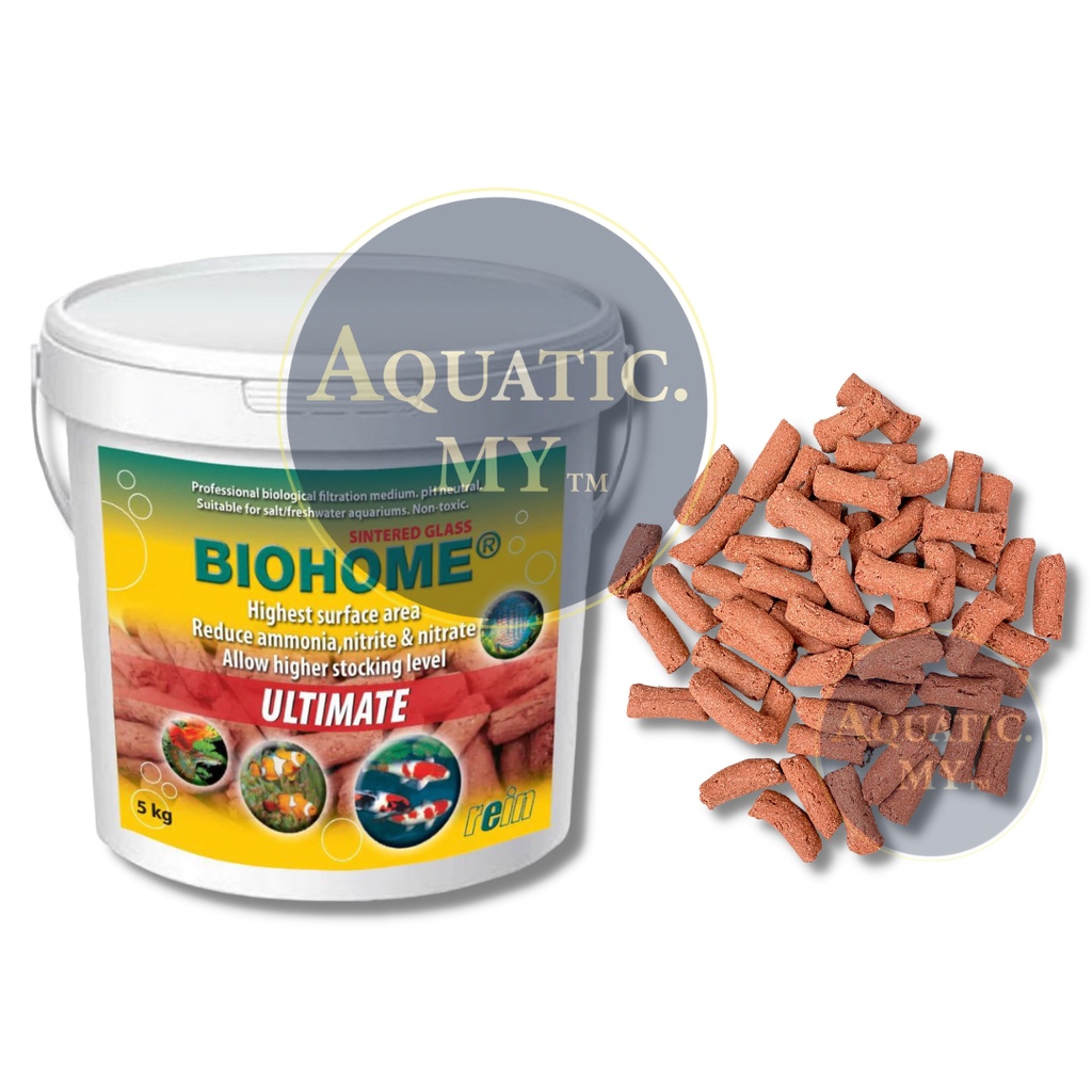 Biohome Ultimate (100g/300g/500g) Premium Filtration Media For Aquarium ...