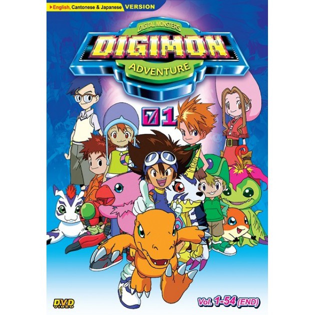 Digimon Adventure 01 Complete Anime DVD | Shopee Malaysia