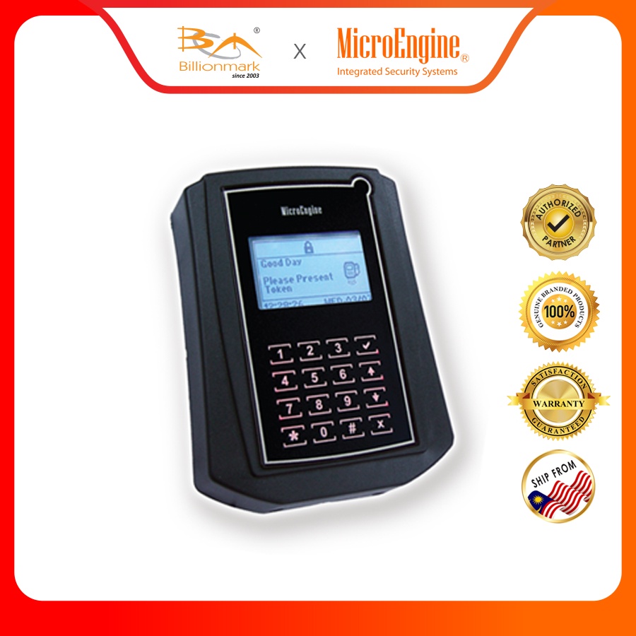 MicroEngine Door Access Control System XP-GTR1500L Through Keypad & LCD ...
