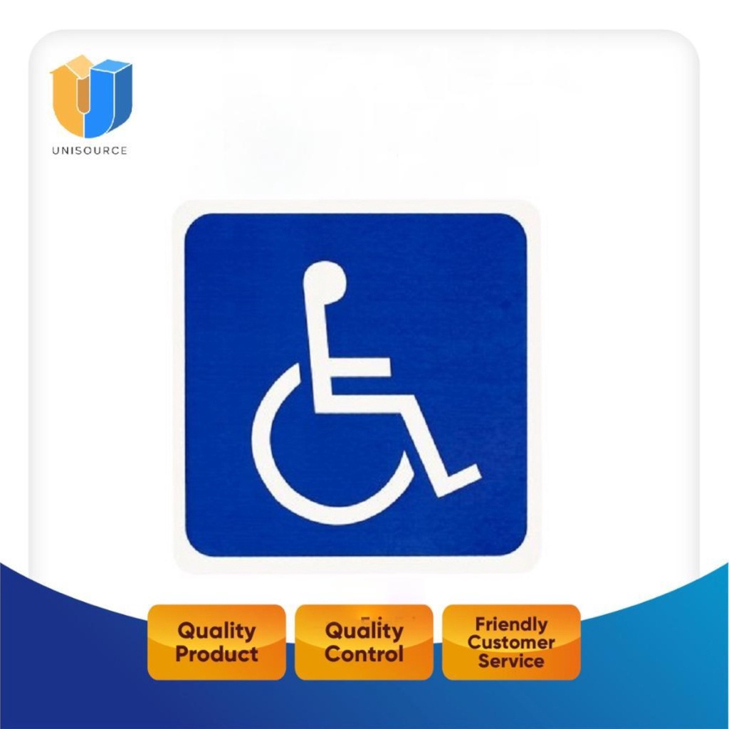 Car Park Lines Marking for OKU Sign in Car Park with Blue Background ...