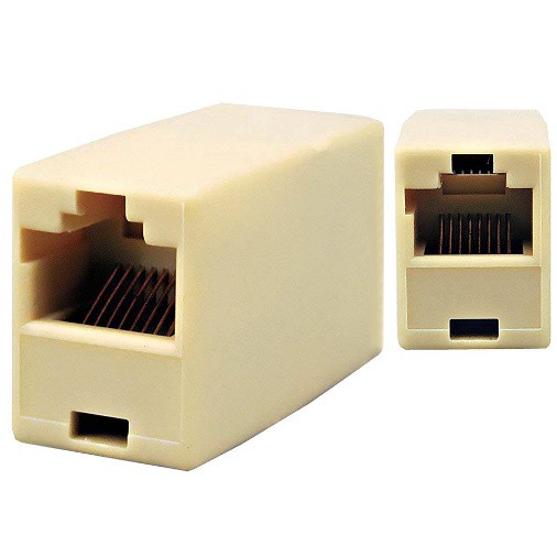 RJ45 Coupler / RJ-45 Extend Connector (2pcs Per Pack) | Shopee Malaysia