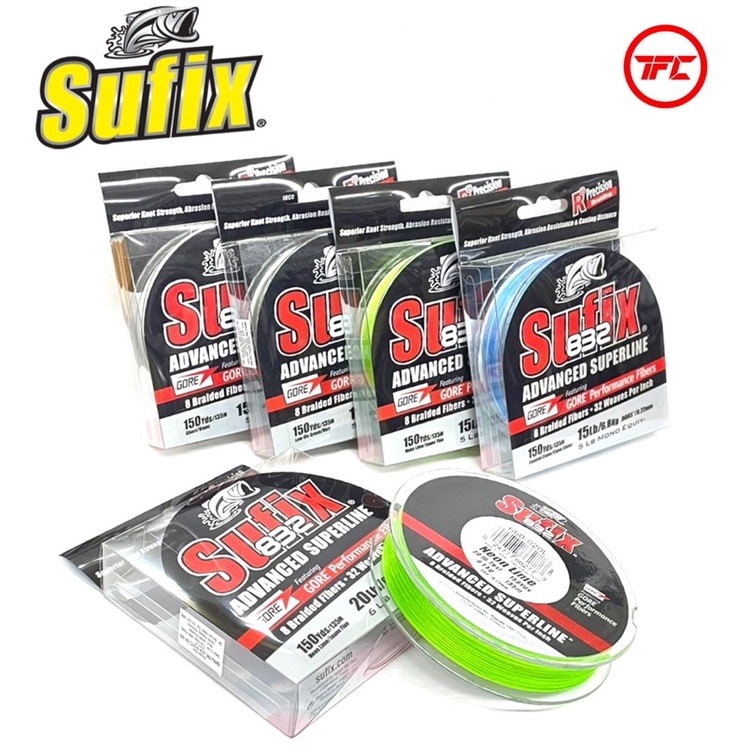 Sufix 832 Advance Superline 150YDS Braided Line Braid | Shopee Malaysia