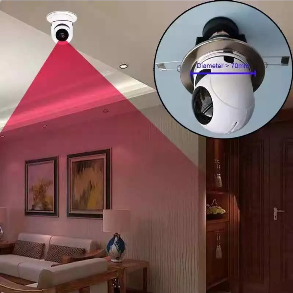 V380 Pro / Yoosee /iCsee / Carecam / Yi iot / Tuya E27 Bulb Dual Light ...
