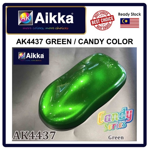 AIKKA Paints Candy Colour AK4437 Green | Shopee Malaysia