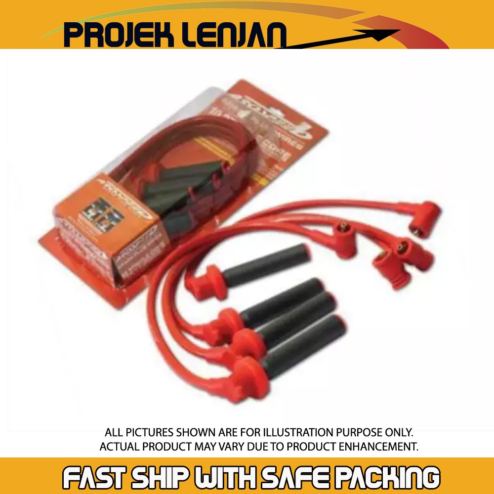 Honda Prelude H22A Dohc-Arospeed Tri Core 10.2mm Plug Cable | Shopee Malaysia