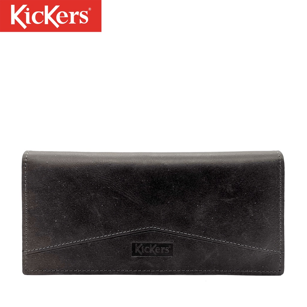 Kickers Genuine Top Grain Leather Full Leather Long Wallet KDIT84461 ...