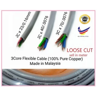 wire 3 core - Prices and Promotions - Dec 2025 | Shopee Malaysia