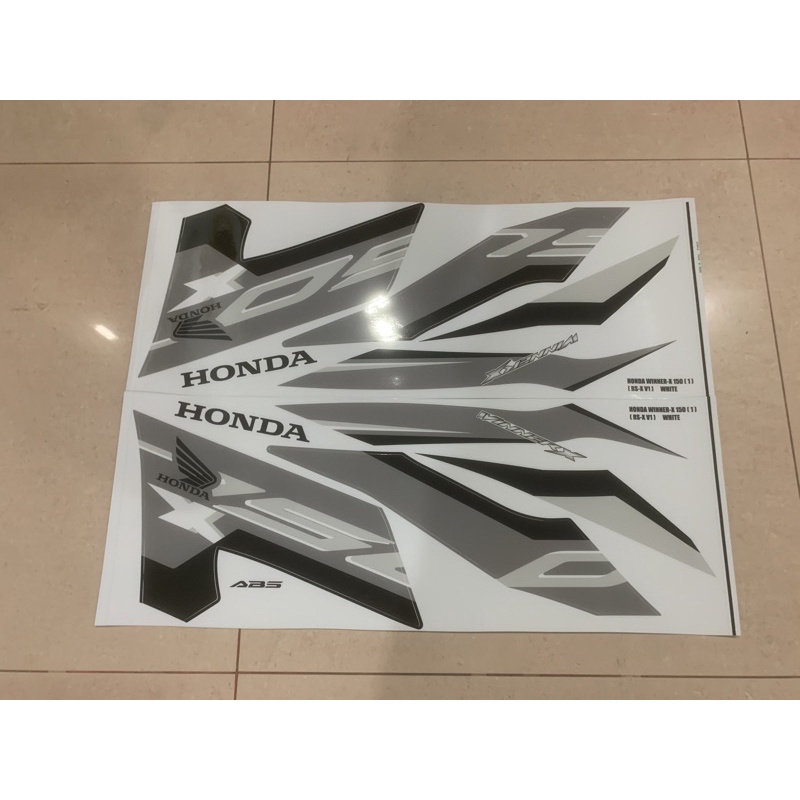 Honda rsx 150 v1 body sticker winner edition | Shopee Malaysia