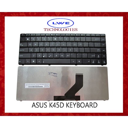 ASUS K45DR K45DE K45D Laptop Keyboard | Shopee Malaysia
