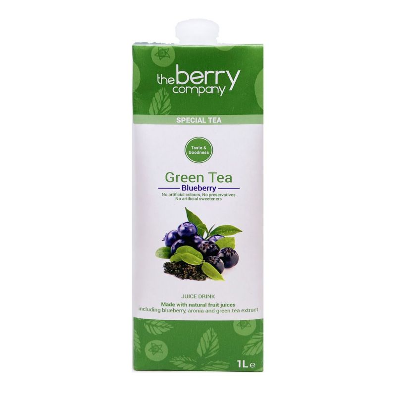 The Berry Company Green Tea Blueberry Juice Drink (No Sugar Added) 1 ...