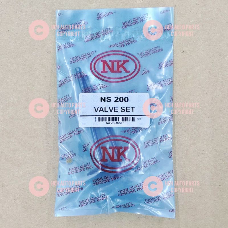 VALVE SET (EX & IN) - MODENAS / BAJAJ - PULSAR NS 200/ RS 200 (NK ...