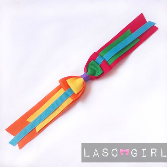 Rainbow Dash Cheer Bow - Laso Girl My Little Pony Ribbon Collection ...